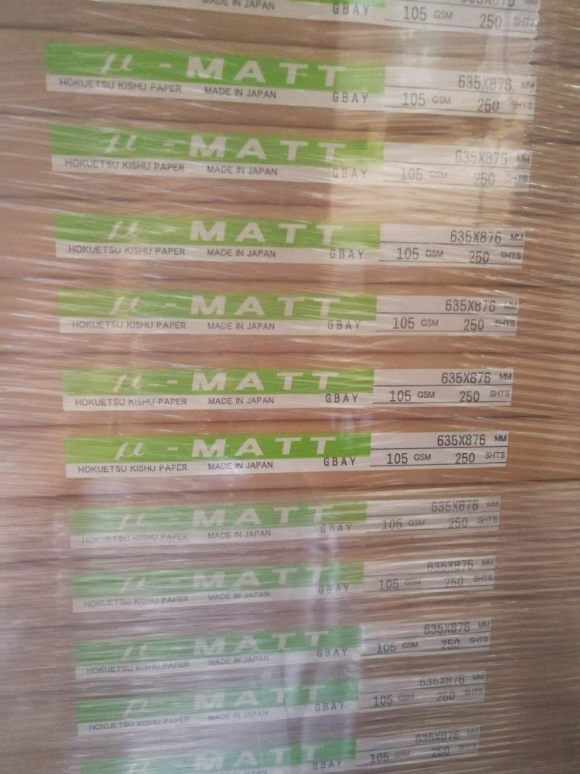 Matt Art Paper in Malaysia | Minn Fong Paper Products